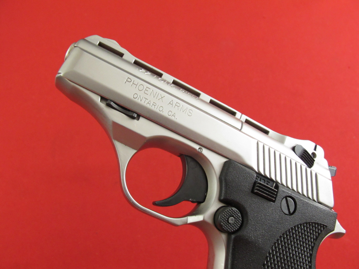 Phoenix Arms Model Hp22 22lr, Nickel, W/Box, No Reserve .22 Lr For Sale ...