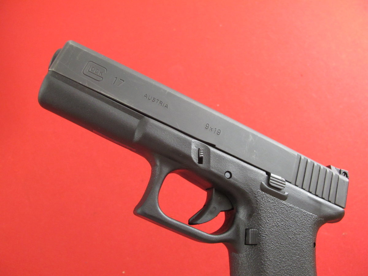 Glock Early Model 17 9mm Gen 1, Adj Sights, W/Box, No Reserve 9mm Luger ...