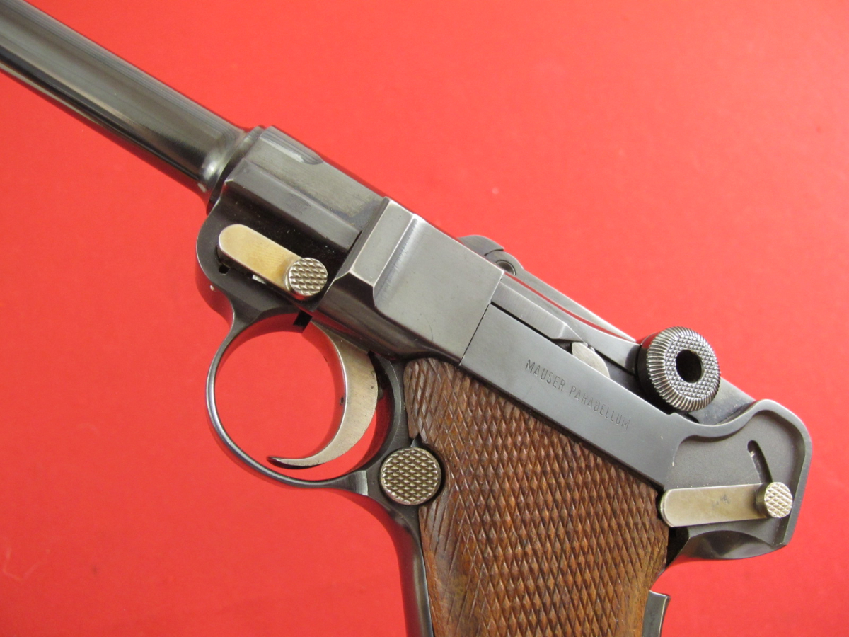 Mauser American Eagle Luger 9mm, 6in Blue, W/Box, Made In Germany ...