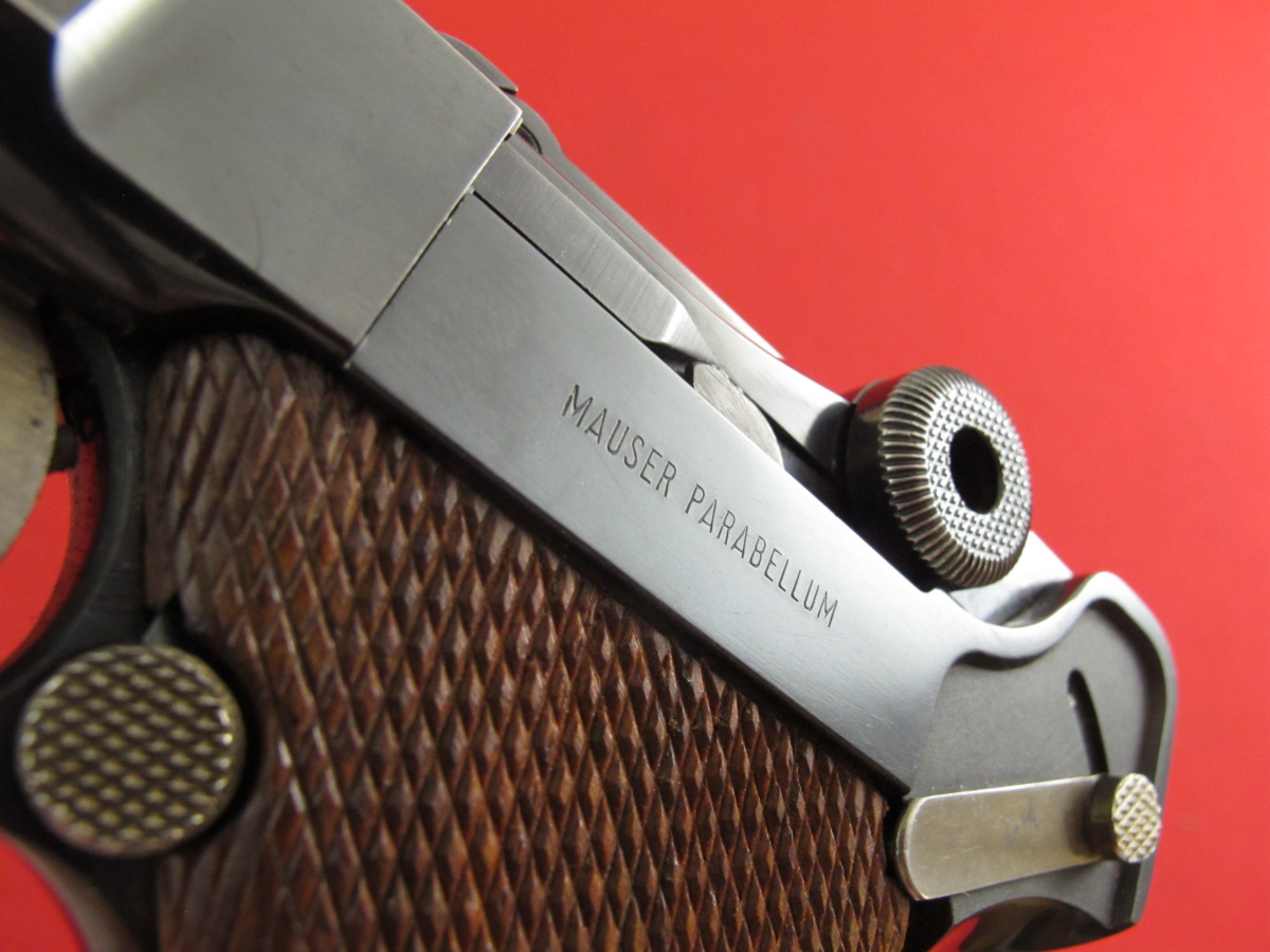 Mauser American Eagle Luger 9mm, 6in Blue, W/Box, Made In Germany ...