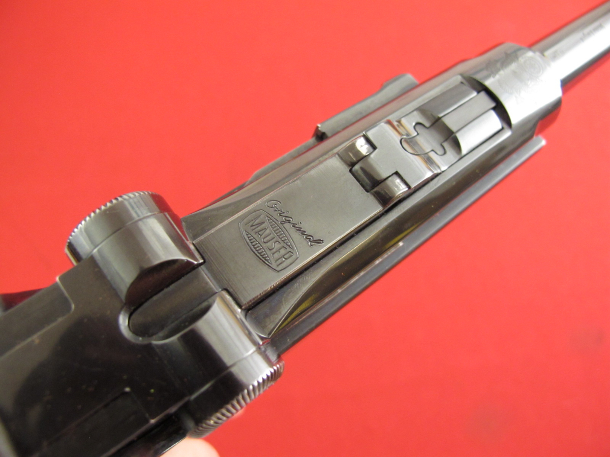 Mauser American Eagle Luger 9mm, 6in Blue, W/Box, Made In Germany ...