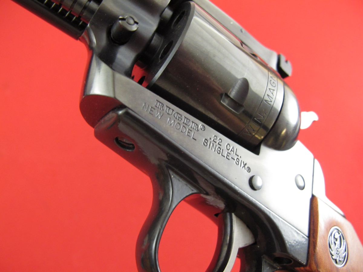 Ruger Single Six 22lr/22mg, 4 5/8in Blue, W/Box, No Reserve .22 Lr For ...