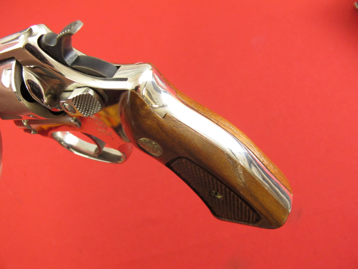Smith & Wesson Model 37 38sp, 2in Nickel, W/Box, Mfg 1973-74, Nice No ...