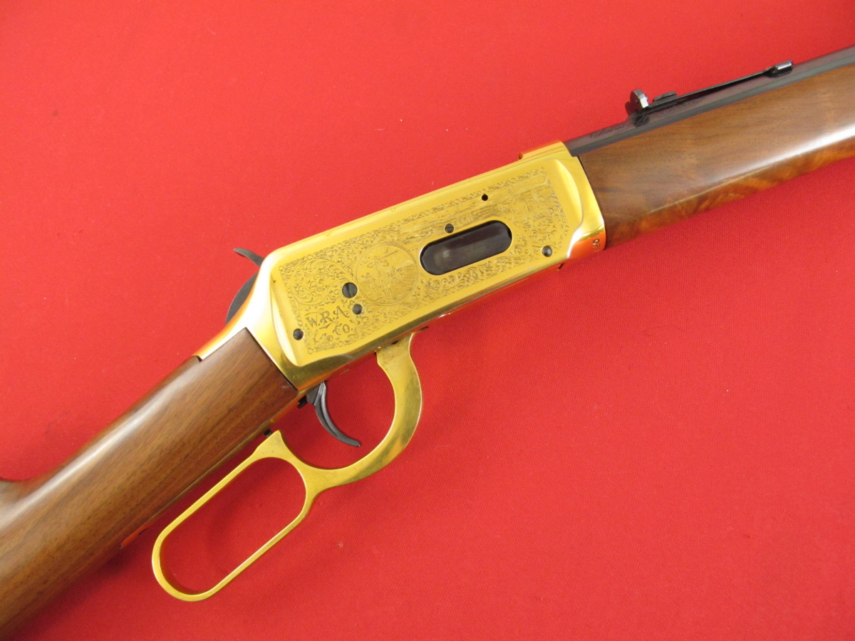 Model 1894 38-55 Win, Oliver Winchester Commemorative Rifle, 24in Oct ...