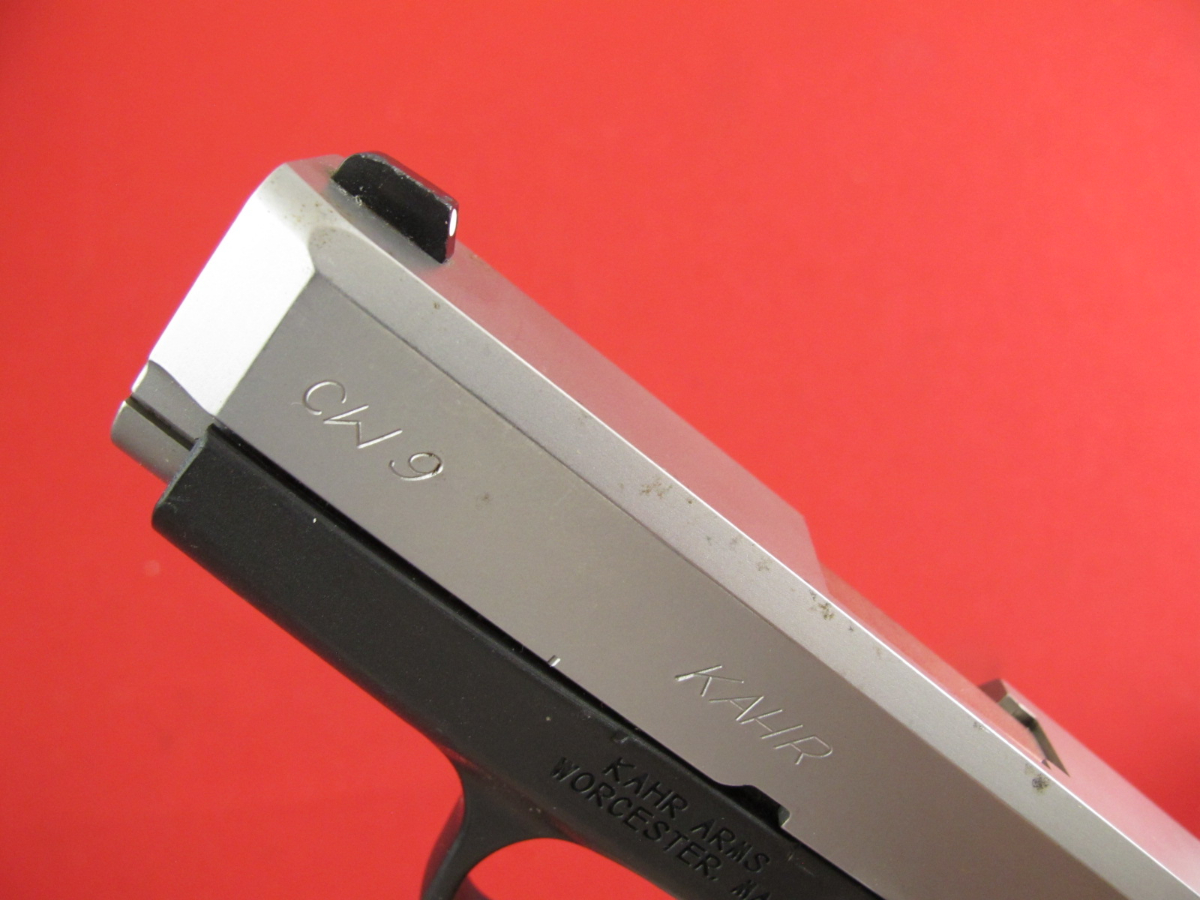 Kahr Model Cw9 9mm, 3.5in Stainless, No Reserve 9mm Luger For Sale at ...