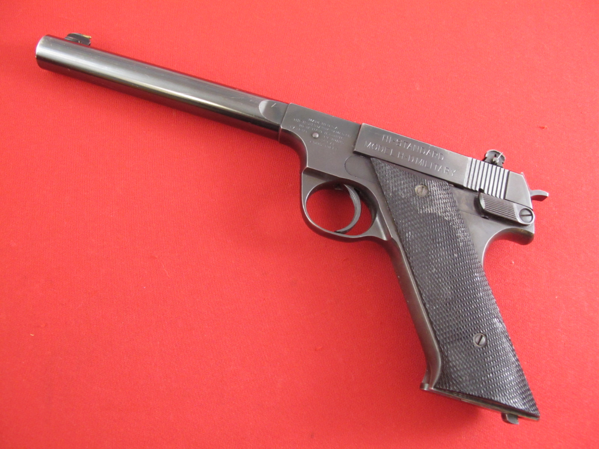 Hi Standard Model Hd-Military 22lr, 6.75in Blue, Mfg 1945-1950, C&R Ok ...