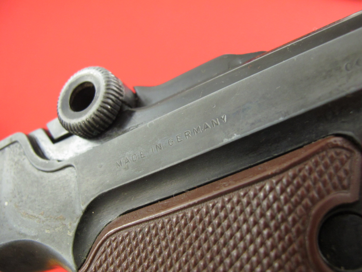 Erma Model La22 22lr, 4.5in Blue, Luger, Made In Germany, Mfg 1964-67 ...