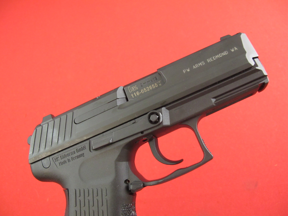 Heckler & Koch Model P2000 9mm, 3.5in Blue, W/Box & 2 Mags, No Reserve ...