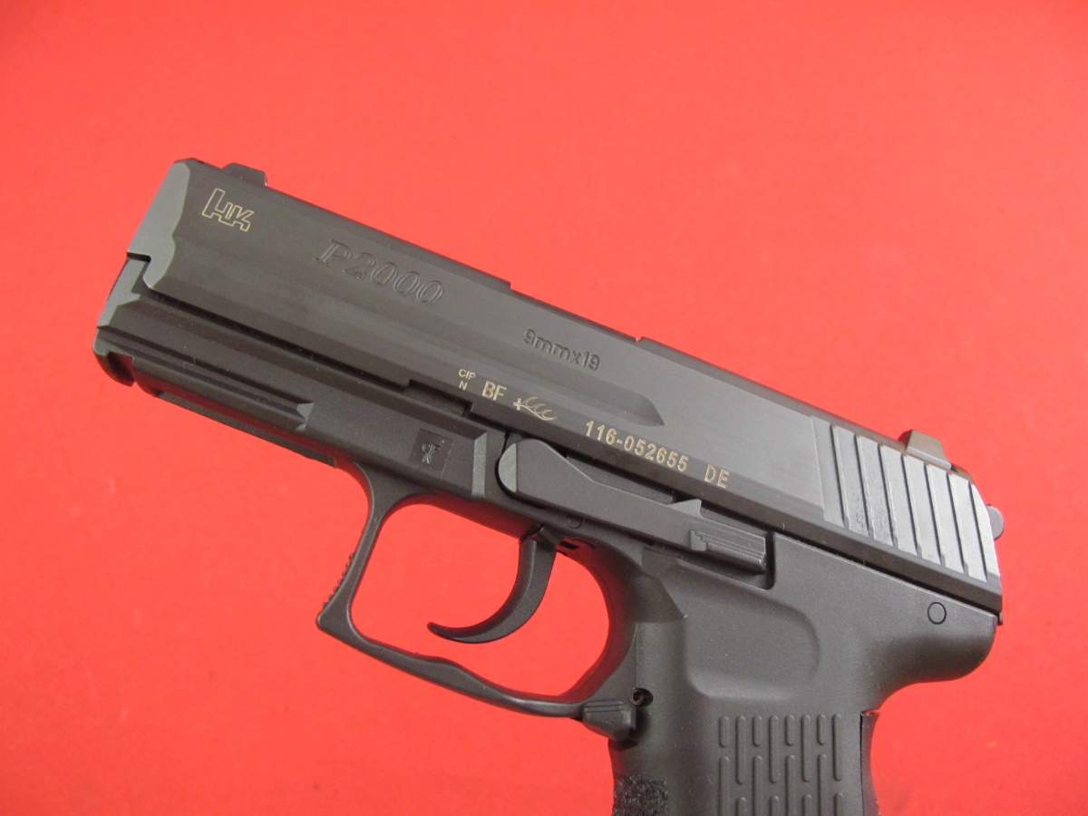 Heckler & Koch Model P2000 9mm, 3.5in Blue, W/Box & 2 Mags, No Reserve ...