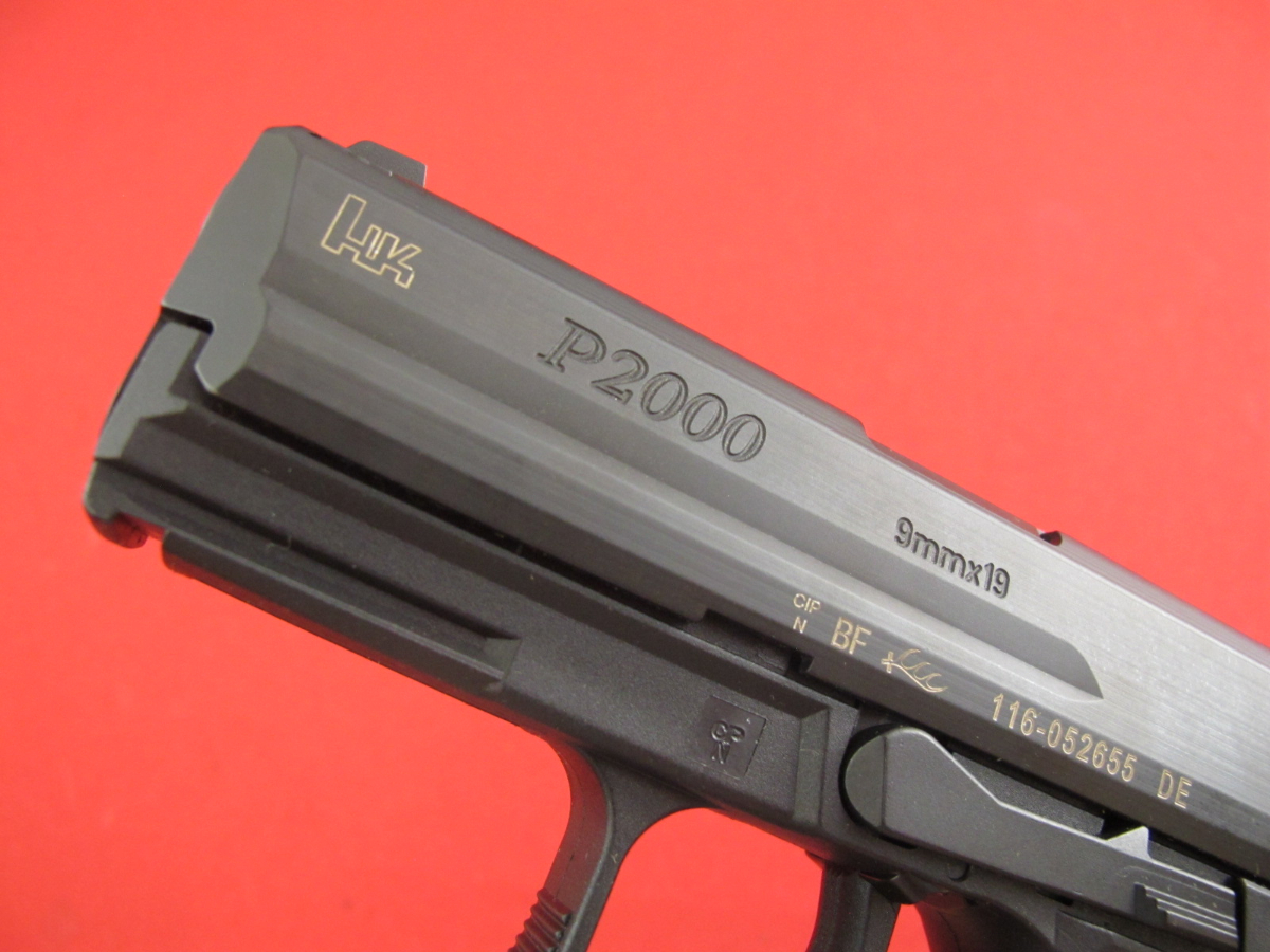 Heckler & Koch Model P2000 9mm, 3.5in Blue, W/Box & 2 Mags, No Reserve ...