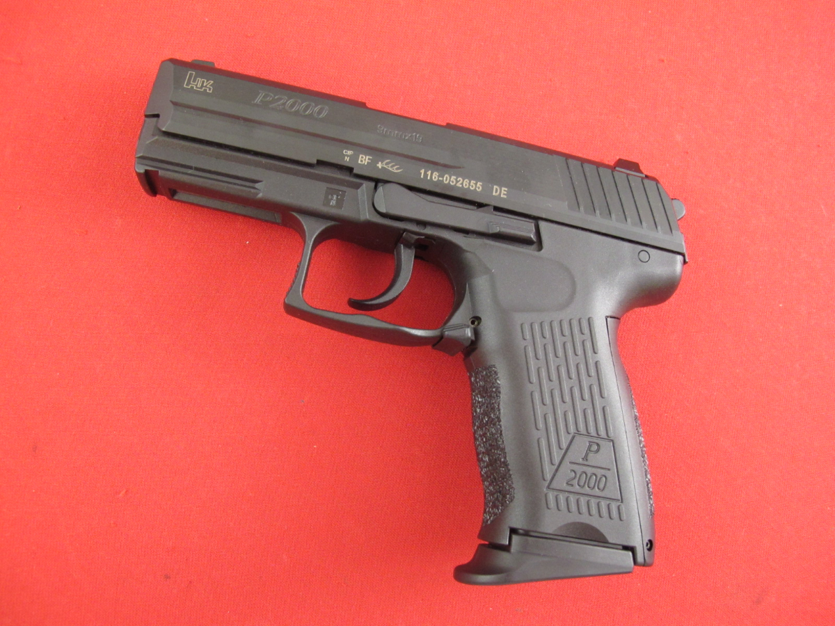 Heckler & Koch Model P2000 9mm, 3.5in Blue, W/Box & 2 Mags, No Reserve ...