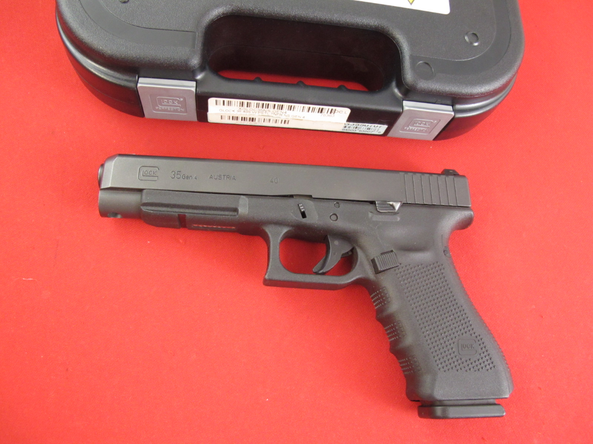 Glock Model 35 Gen4 40SW, 5.25in Competition NS, w/Box & 3 Mags, NO ...
