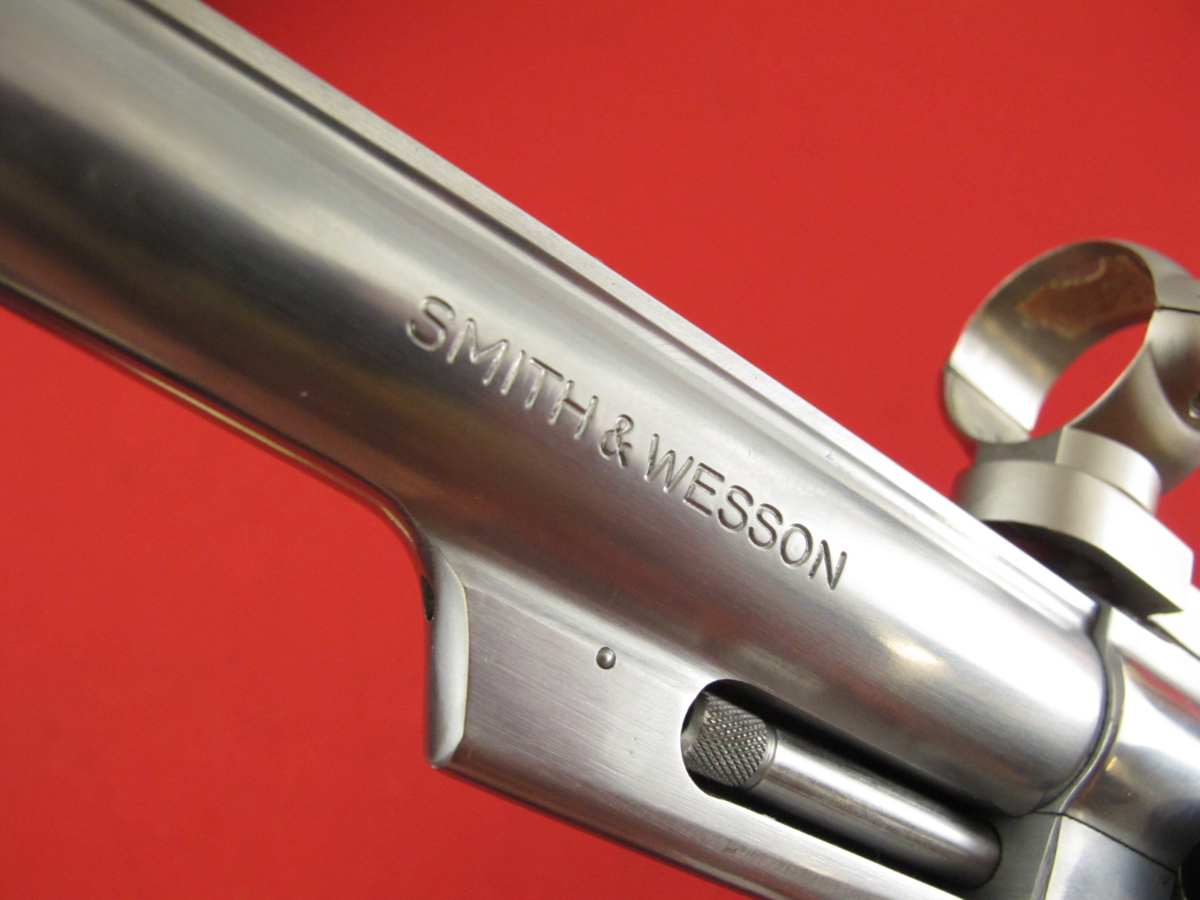 Smith & Wesson Model 629 44mg, 6in Stainless, Pachmayr Grips, Burris ...