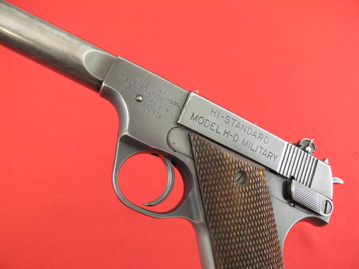 Hi Standard Model Hd Military 22lr, 6.75in Blue, Mfg 1945-1950, C&R Ok ...
