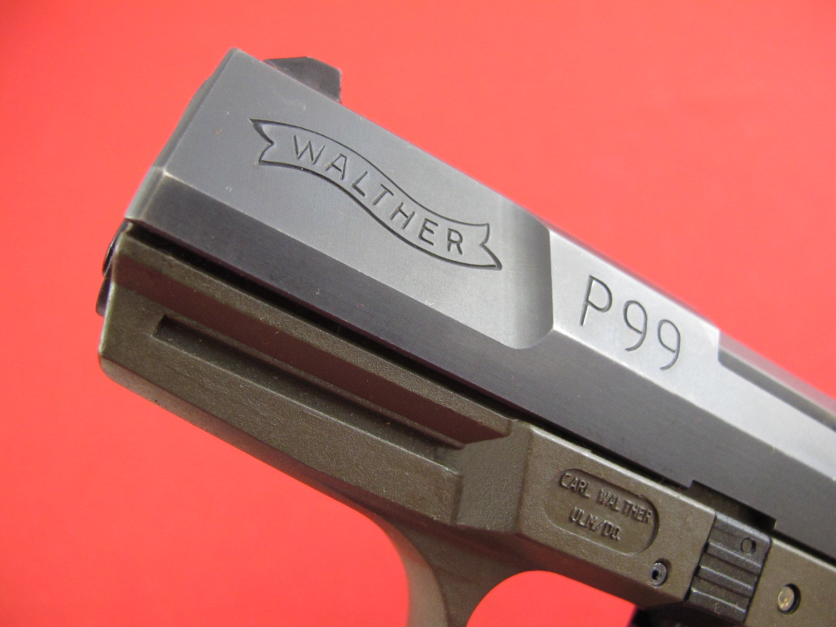 Walther Model P99 40SW, 4in Blue/ODG, w/Box, Manual, Test Target, & 2 ...