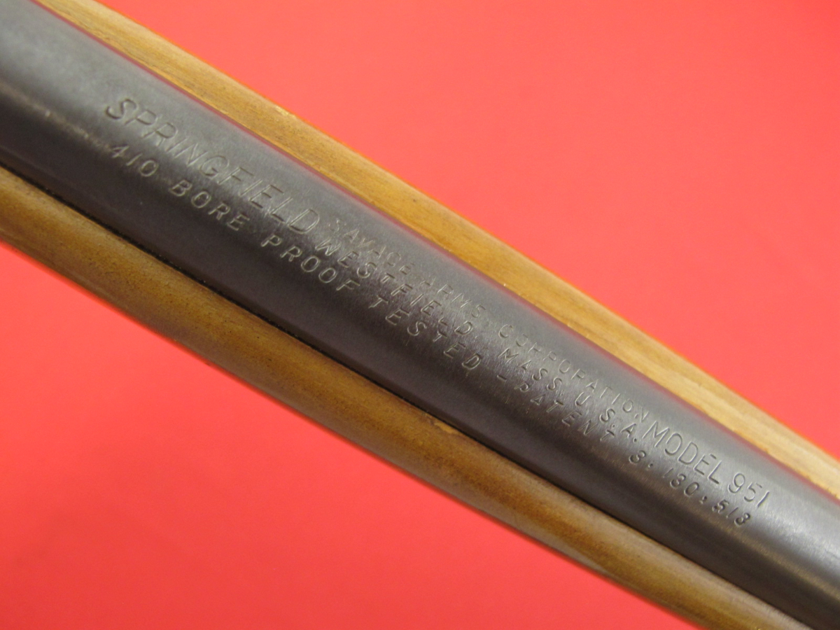 Springfield Model 951 410ga, 24in Blue/Wood, Single Shot, No Reserve 10 ...