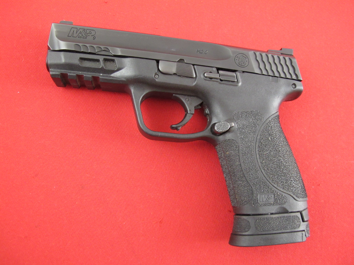 Smith & Wesson Model M&P 9mm 2.0, 4.25in Blue, Full Size, 3-Dot Night ...