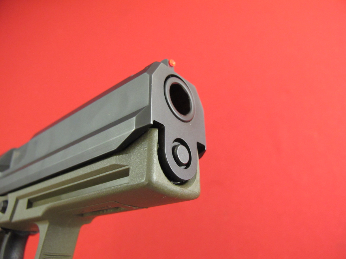 Heckler & Koch Model Usp 40sw, 4.25in Blue, Od Green Frame, Jet Funnel ...