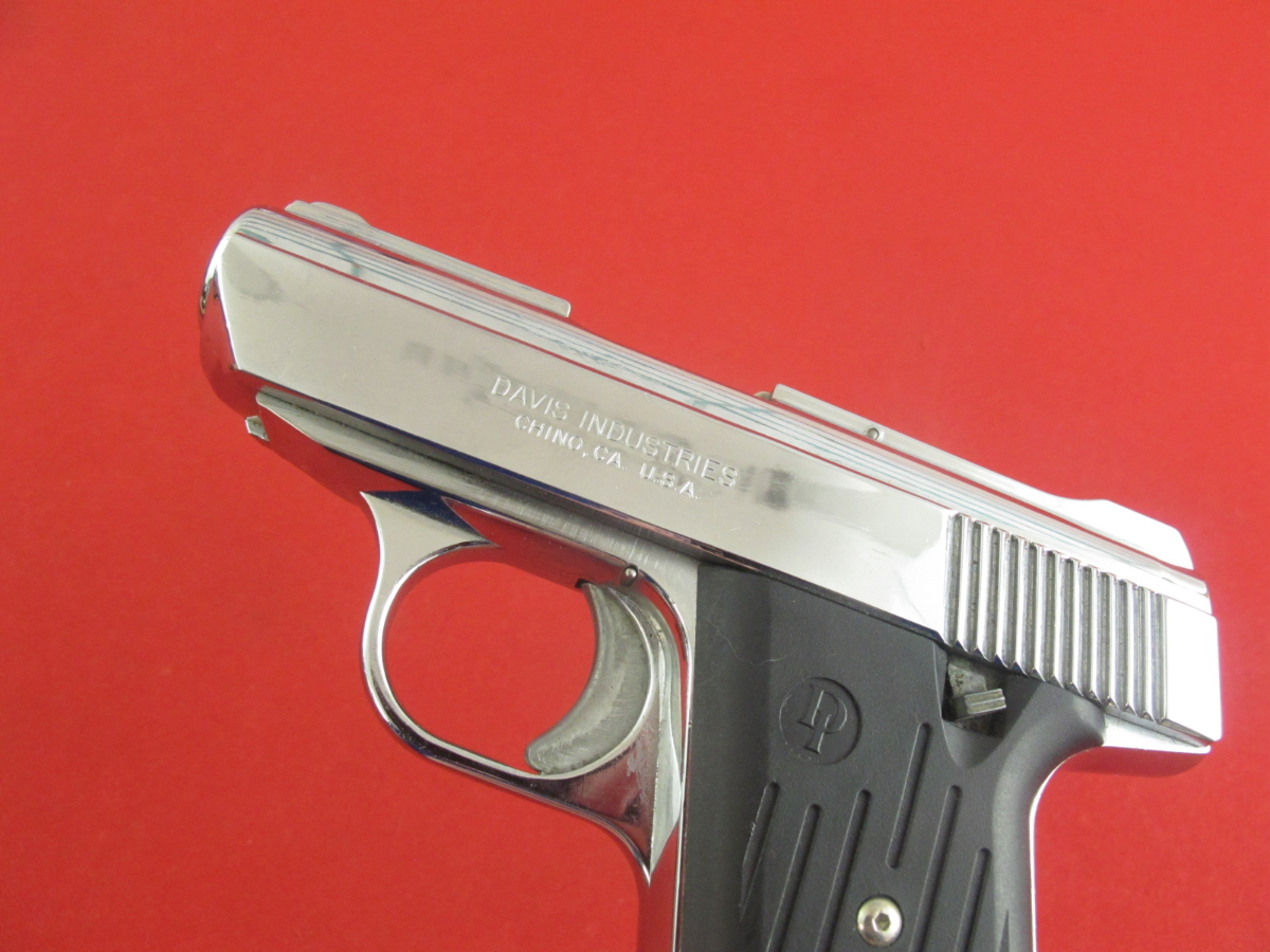 Davis Model P-380 380acp, 2.75in Chrome, No Reserve .380 Acp For Sale ...