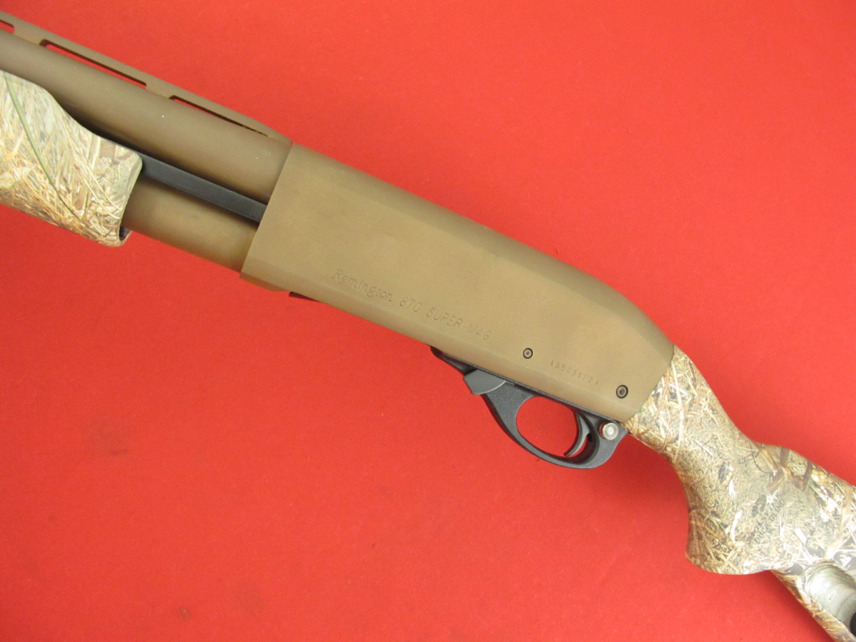 Remington Model 870 XCS Super Mag 12GA, 28in VR Waterfowl, Bronze/Camo ...