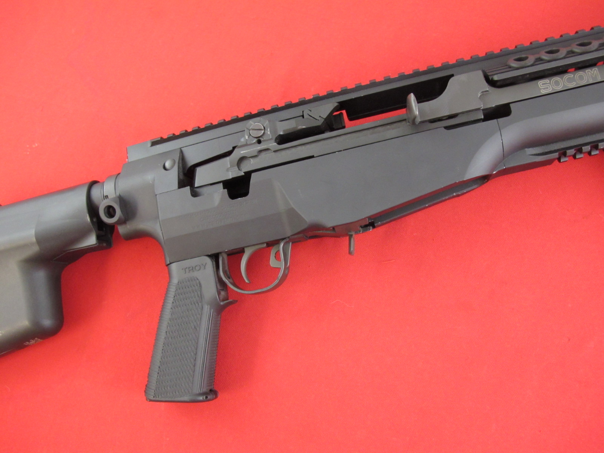 Springfield M1A 308win Socom II, Troy M14 Modular Battle Rail Stock, NO ...