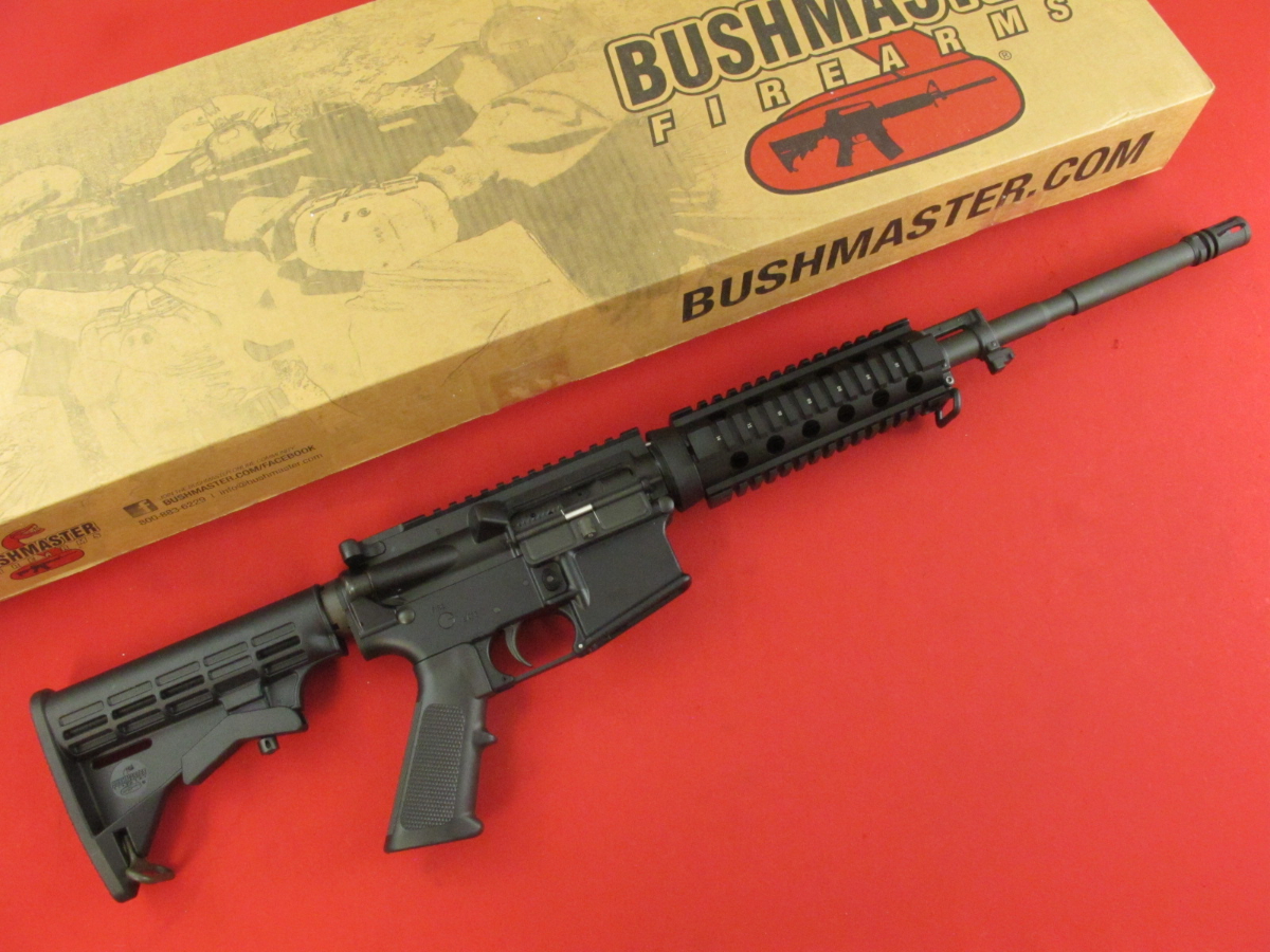 Bushmaster Xm-15 M4 16in Optic Ready Carbine 556, Quad Rail, Unfired ...
