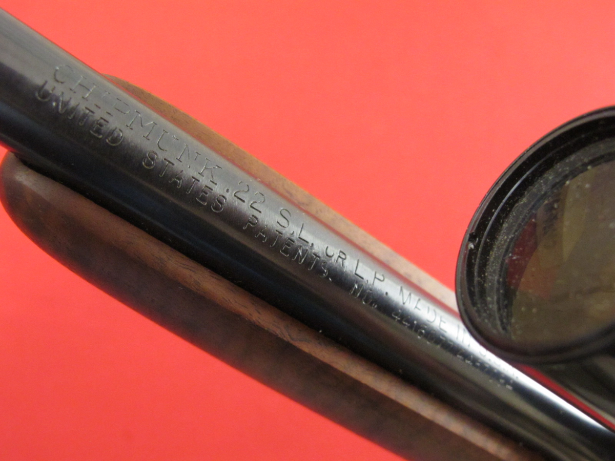 Pictures: Chipmunk 22lr Rogue Rifle, 16in Blue/Wood, w/Redfield Scope ...