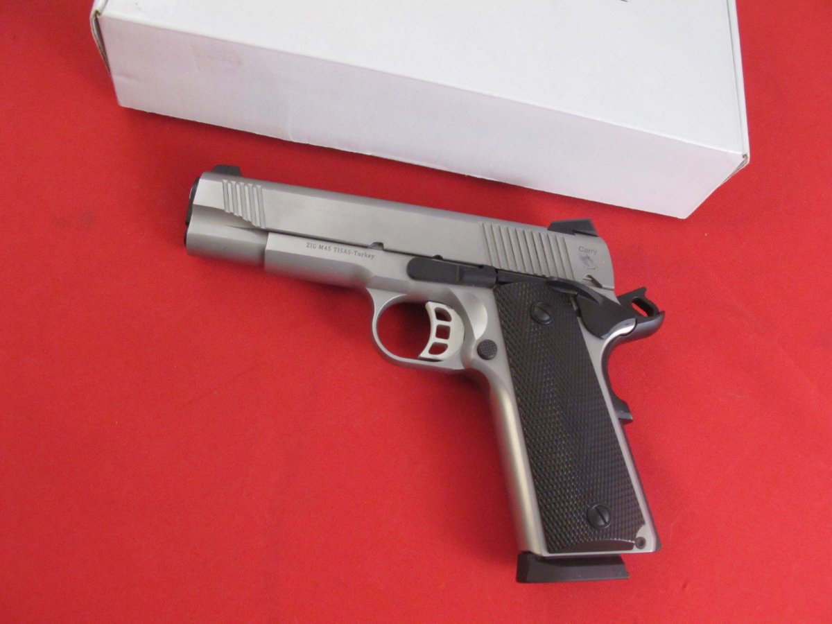 Sds Imports Tisas 1911 45acp, Carry 4.25in Stainless, W/Box, No Reserve ...