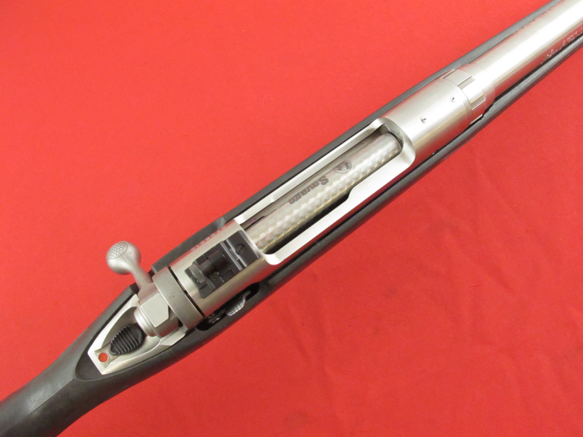 Savage Model 116 375h&H, Left Handed, 24in Stainless/Synthetic ...
