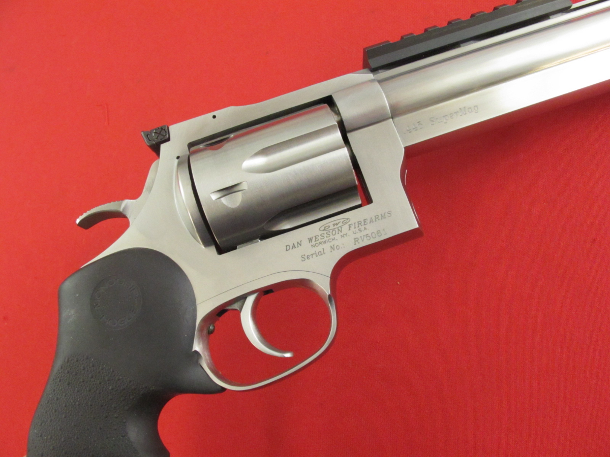 Dan Wesson Model 7445 Vh8 445 Super Mag, 8in Vr Stainless, W/Box, No ...