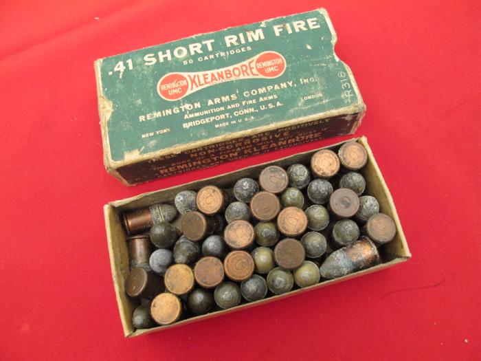 3 Boxes 41 Short Rimfire Ammo, Remington & Western For Sale at ...