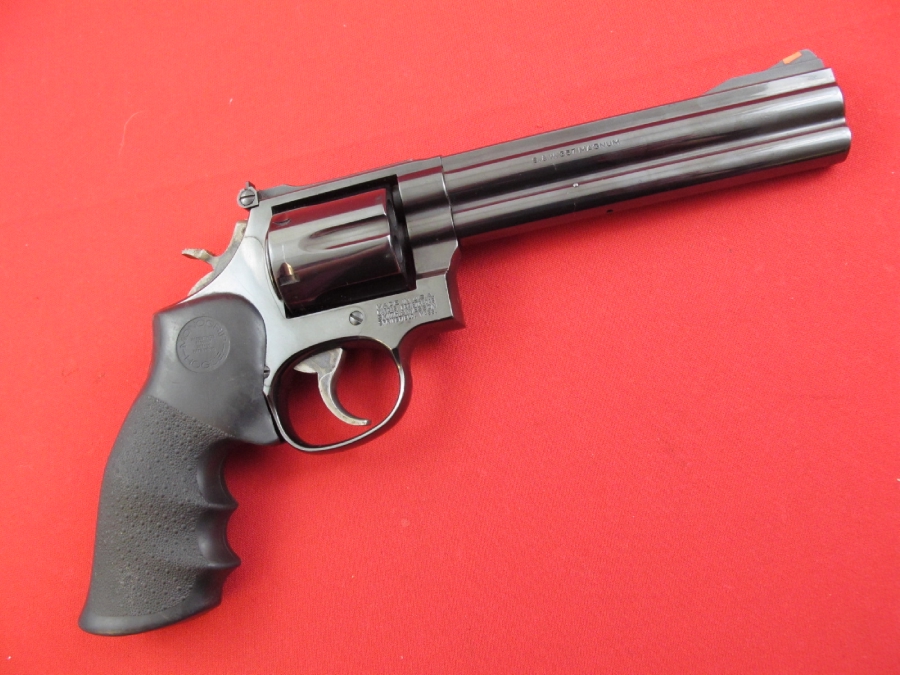 Smith & Wesson Model 586 357mg 6in Blue, w/Box & Manual, NO RESERVE For ...