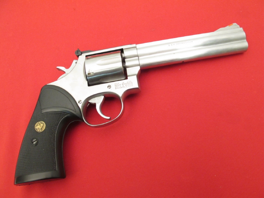 Smith & Wesson Model 686 357mg 6in Stainless, Pachmayr Grips, No ...