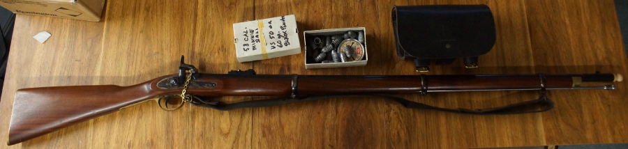 Armi Sport 1853 Three 3-Band Enfield W/ Extras For Sale at GunAuction ...