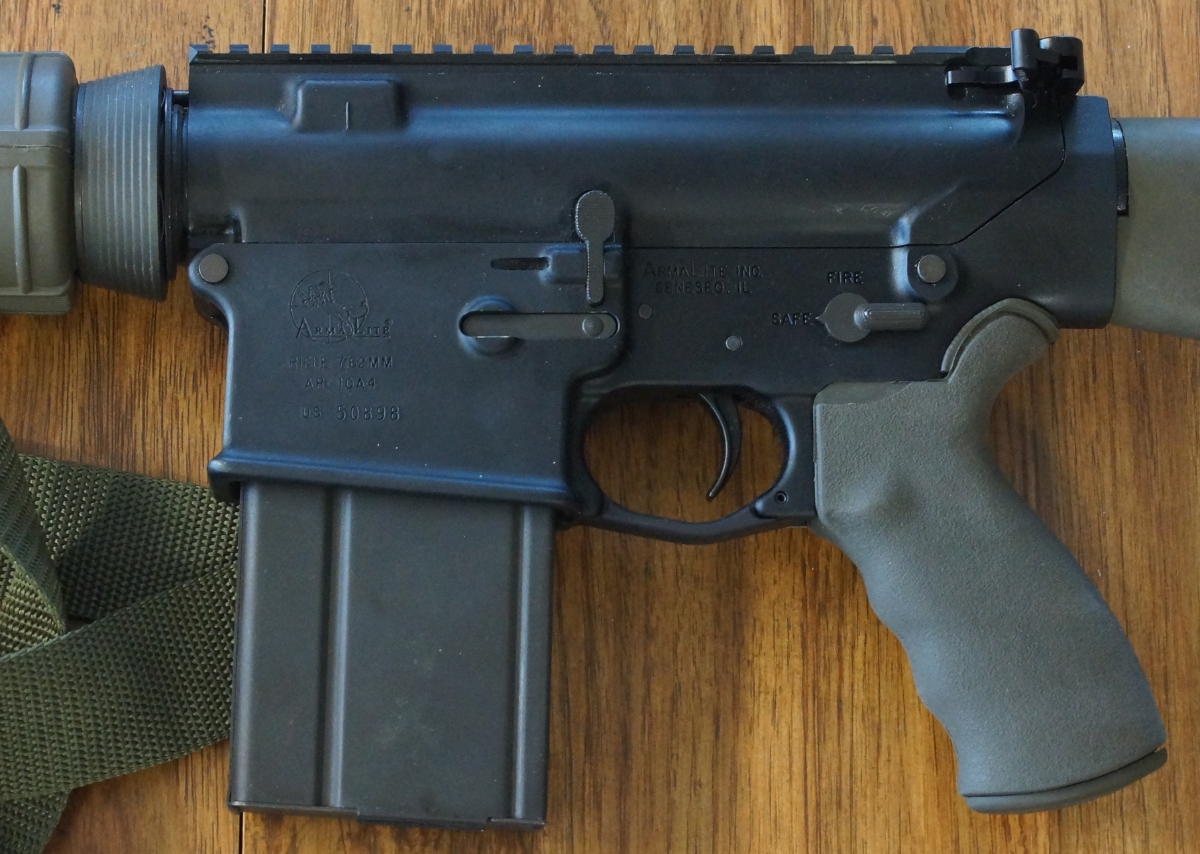 ARMALITE INC - Green Armalite Model AR-10A4 .308 Arma Lite w/ 7 Mags in ...