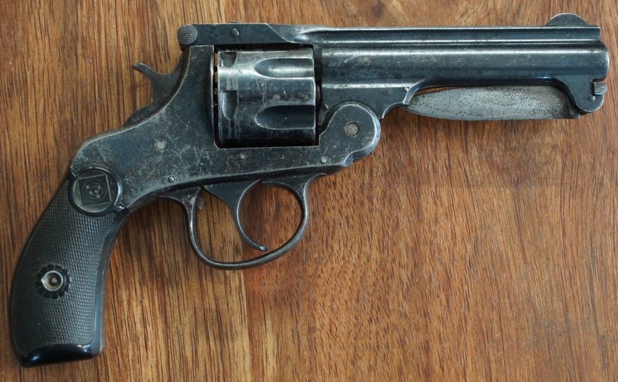 Harrington & Richardson H&R Auto Ejecting Knife Model, 32 S&W, Blue .32 ...