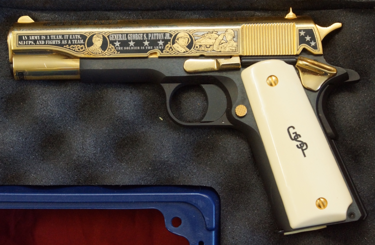 Colt 1911 General George S. Patton, Jr. WWII America Remembers Tribute .45 ACP 17089520 ...