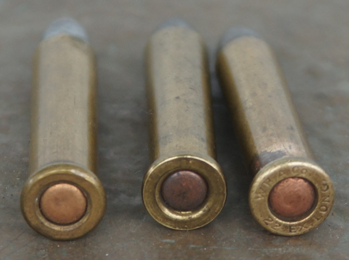 Winchester Super Three Cartridges, 22 Extra Long Maynard Centerfire .22 ...