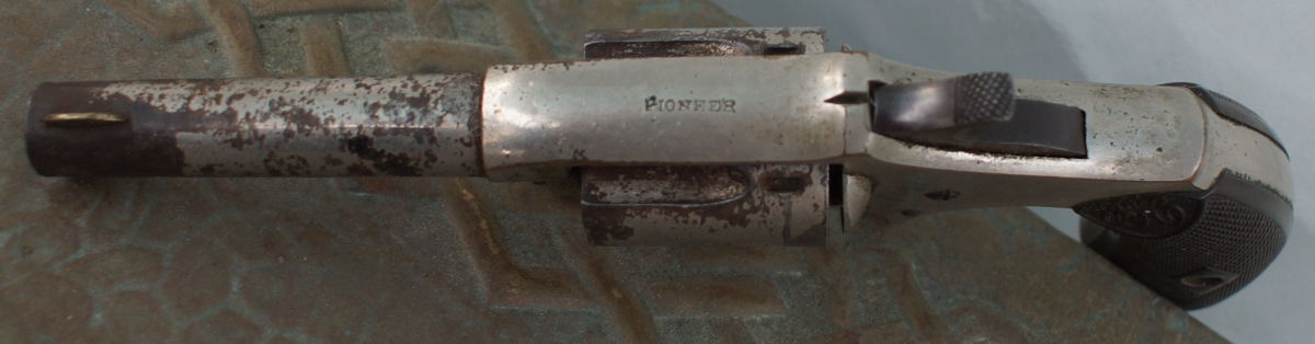 Forehand & Wadsworth Pioneer Nickel 2 7/8" 5-Shot Spur Trigger Saw ...