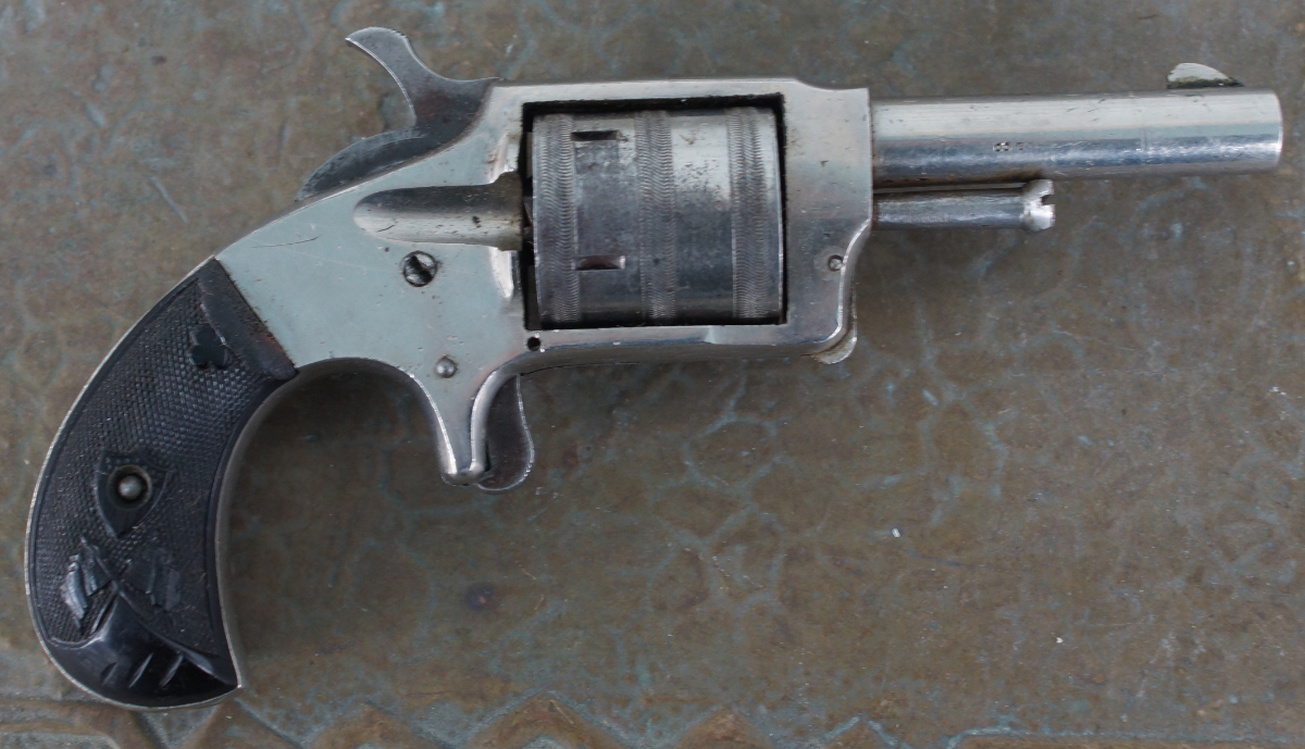 Hopkins & Allen Protector, 32 Rf Rimfire, Spur Trigger, 5 Shot, Antique ...