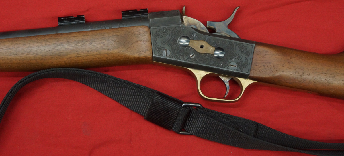 Davide Pedersoli Rolling Block .50 Cal. Black Powder Muzzleloader ...