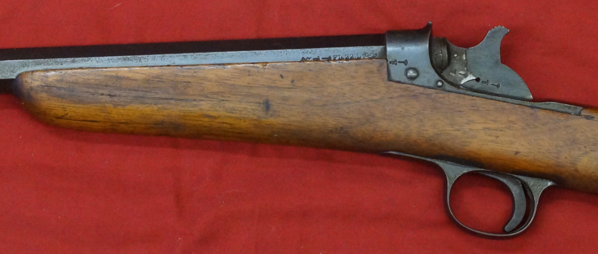 H. Pieper Bayard Single Shot .22 Rolling Block Rifle Garden Gun .22 Lr ...
