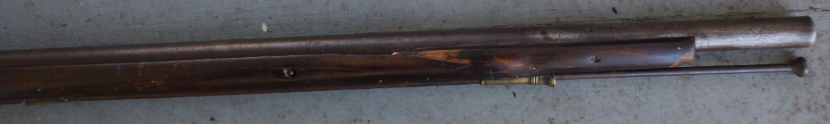 Antique Unmarked American .75 Cal Brown Bess Flintlock Musket 44 1/2 ...