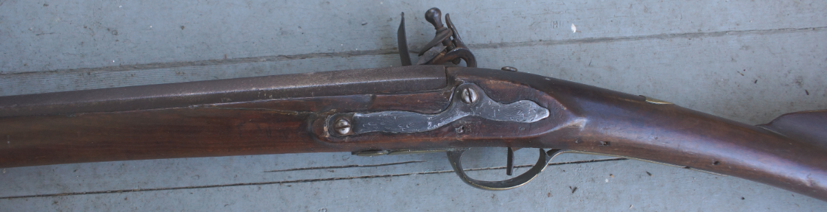 Antique Unmarked American .75 Cal Brown Bess Flintlock Musket 44 1/2 ...