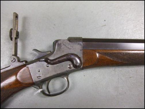 Remington Hepburn Schuetzen Match Rifle, Sn 43 For Sale at GunAuction ...