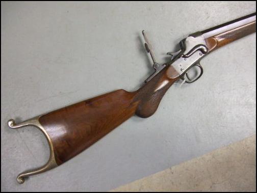 Remington Hepburn Schuetzen Match Rifle, Sn 43 For Sale at GunAuction ...