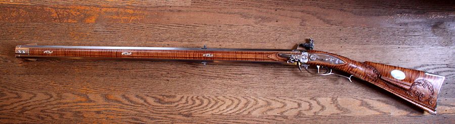 Swivel Breech Flintlock Rifle, 54 caliber