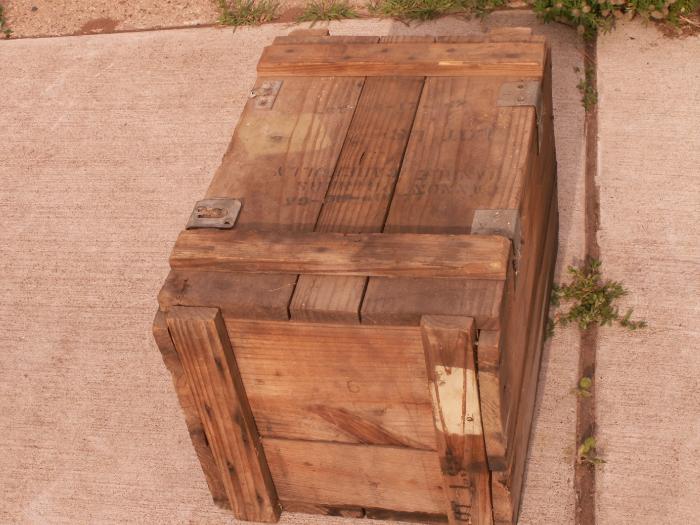 Antique Wood M58 Cannon Primer Crate For Sale at GunAuction.com - 9234130
