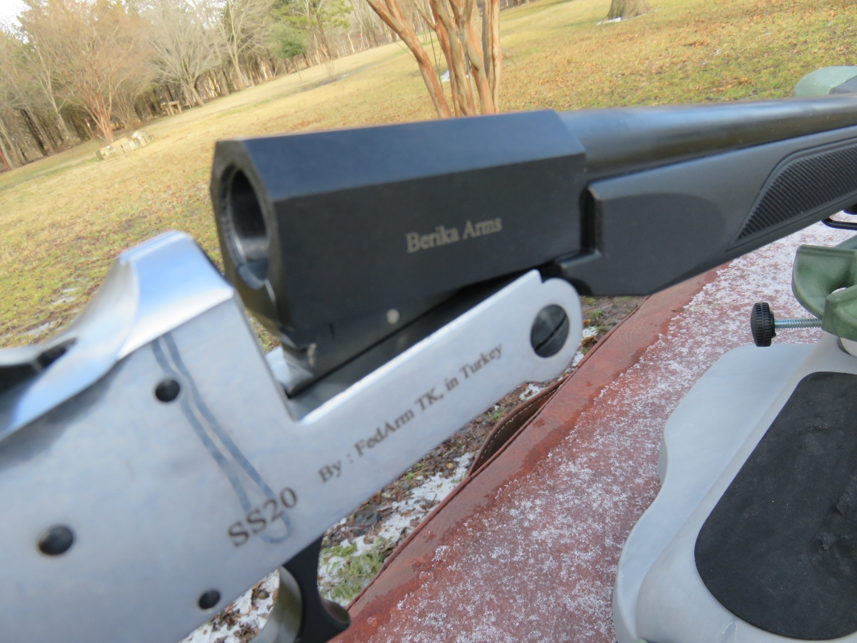 New In The Box Berika/Fedarms 20 Ga Single Shot Backpack Shotgun 20 Ga ...