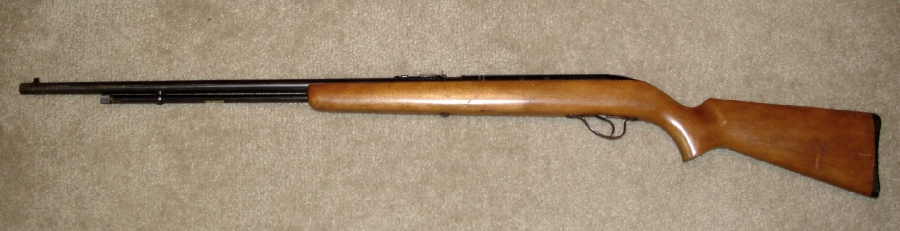 Stevens Model 87e 22 S,L Or Lr Tube Fed Rifle For Sale at GunAuction ...